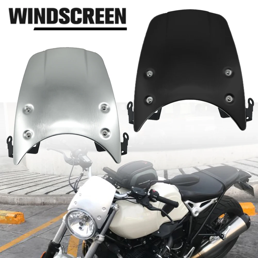 Motorcycle-Windshield-For-BMW-R-NINE-T-NINET-RNINE-T-9-T-Racer-Pure ...