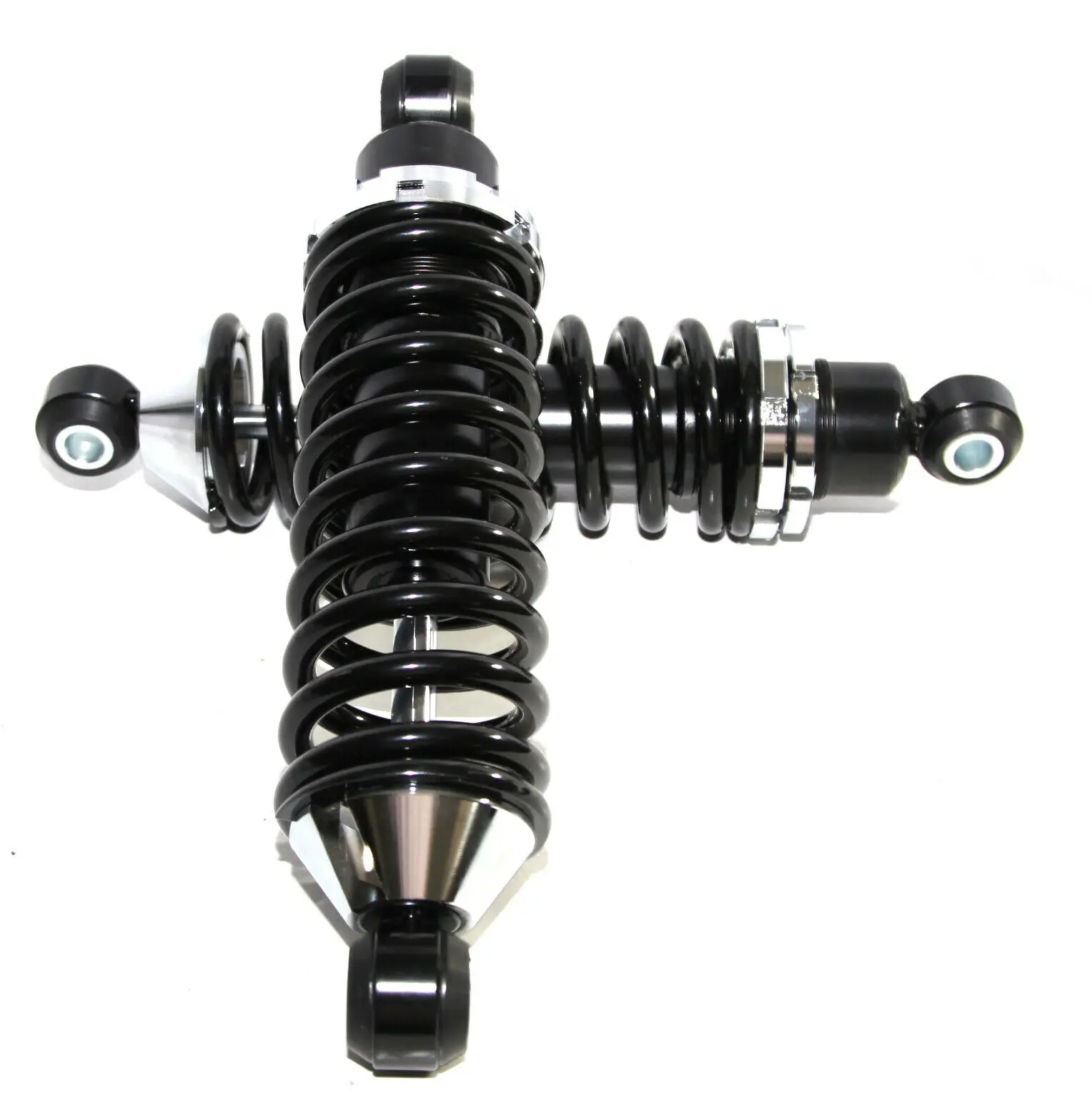 US 1 Pair Rear Street Rod Coil Over Shock W/250 Pound Black Coated ...