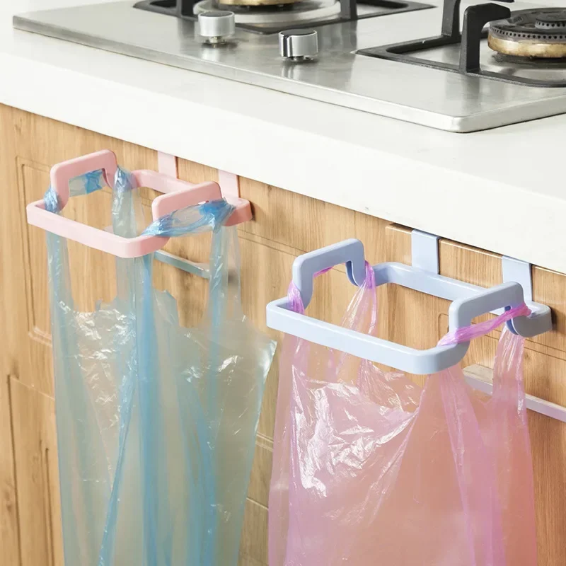 1Pcs-Kitchen-Hanging-Cabinet-Door-Garbage-Rack-Door-Back-Garbage-Bag ...