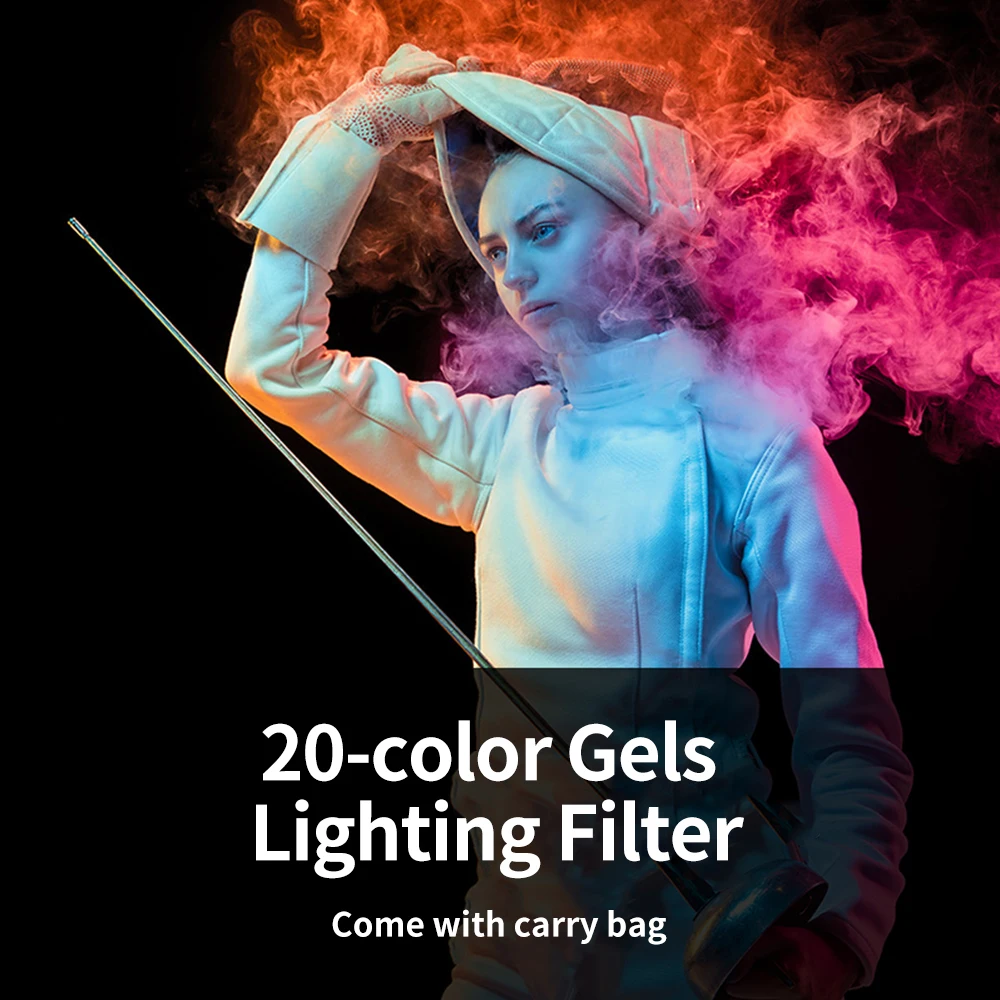 Selens-20pcs-Color-Gel-Filter-Photography-Color-Correction-Kit-for ...