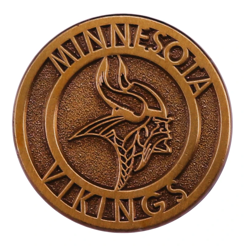 Minnesota-Vikings-football-team-logo-enamel-pin-vintage-brooch-badge ...