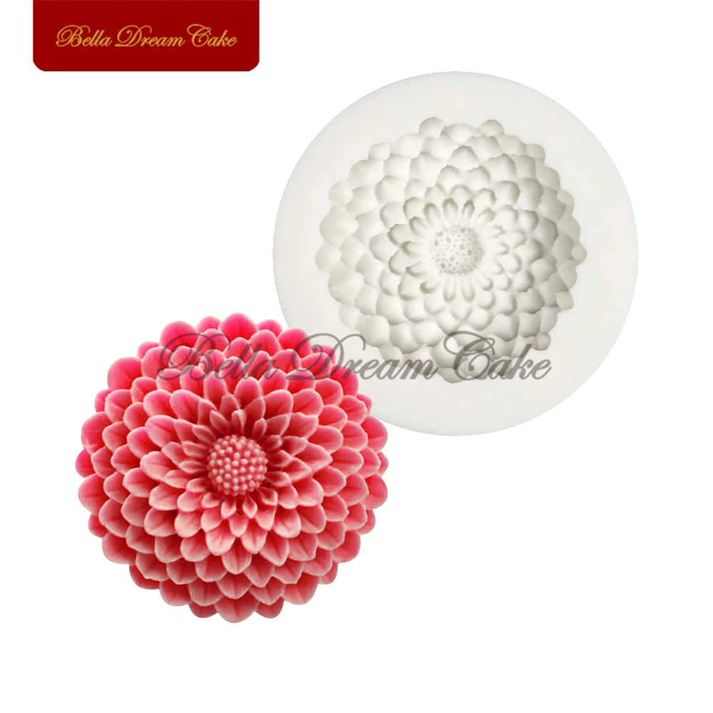 3D-Mini-Dahlia-Design-Silicone-Mold-Flower-Fondant-Chocolate-Mould-Cake-Decorating-Tools-DIY ...