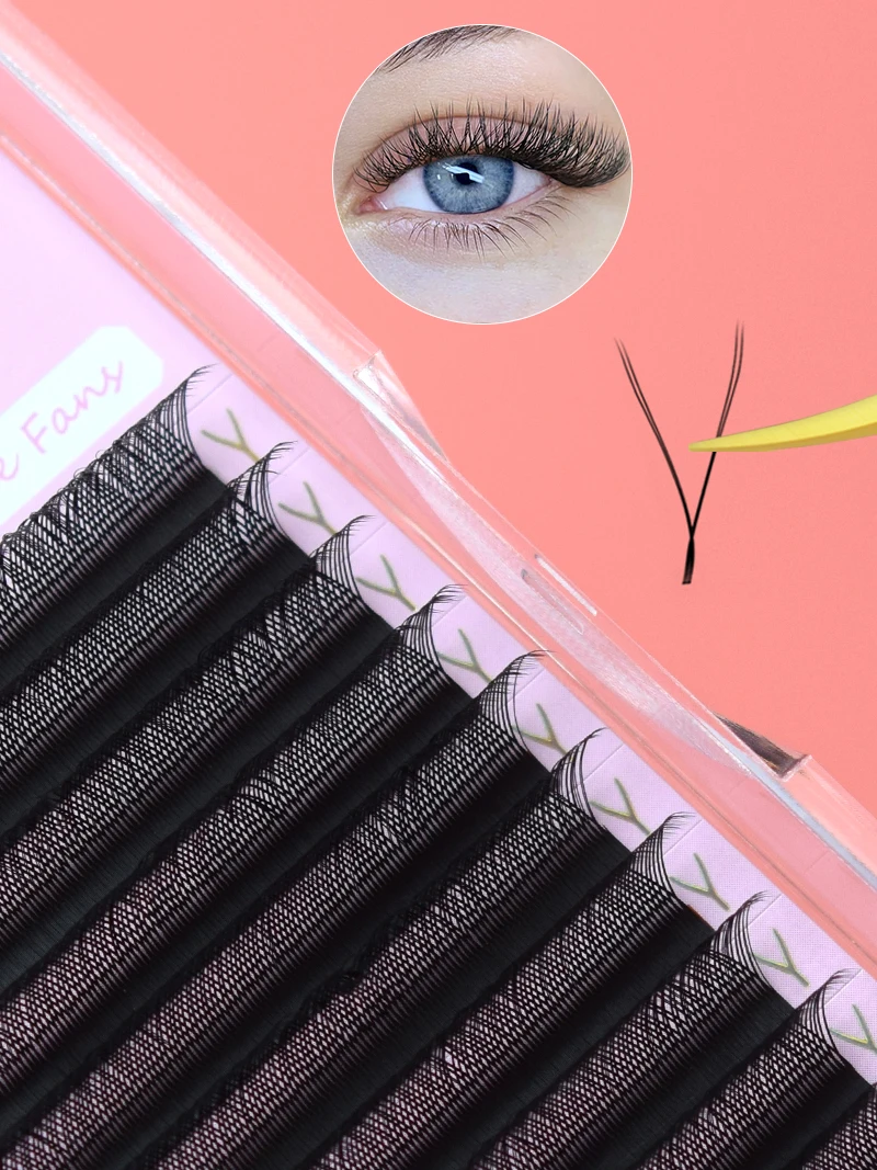 SONG LASHES YY Lashes for salon individual Y shape eyelash extensions Y ...