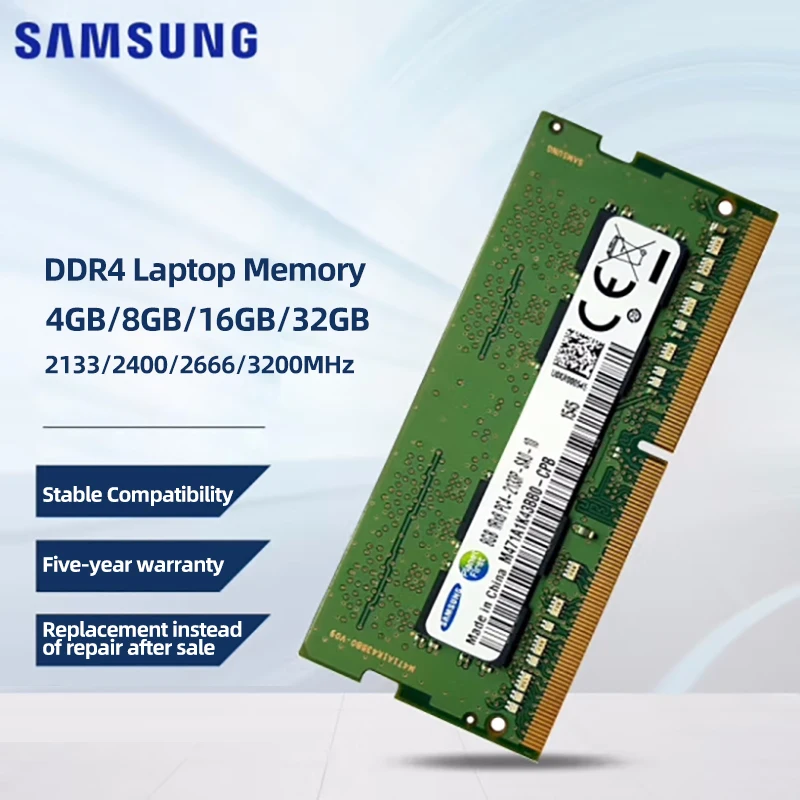 Samsung-mem-ria-RAM-ddr4-port-til-4gb-8gb-16gb-32gb-2133-2400-2666 ...