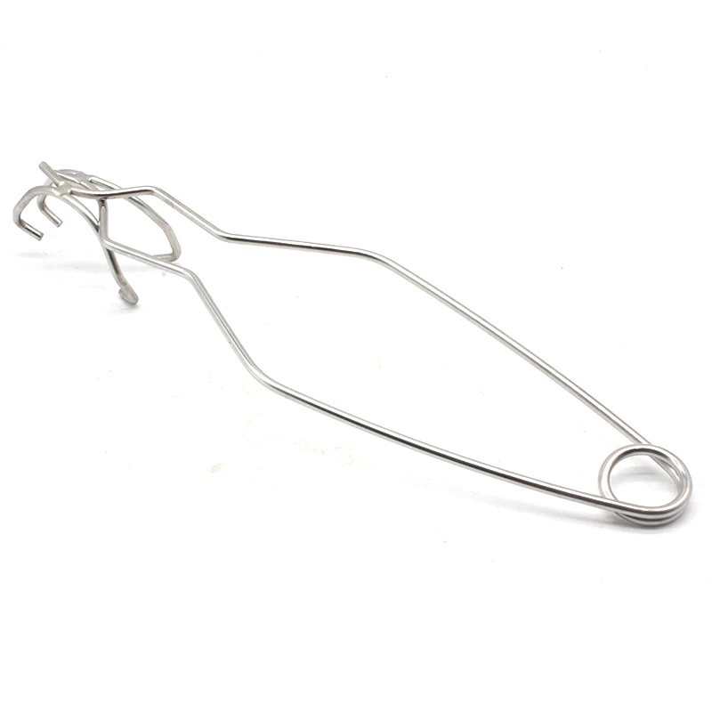 Stainless-Steel-Crucible-Tong-Clamp-for-Quartz-Silica-Melting-Dish-Bowl ...