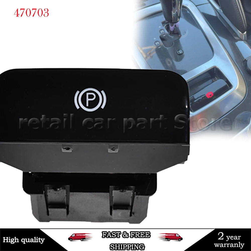 New Electronic HandBrake Switch Parking Brake For Peugeot 3008 5008 ...