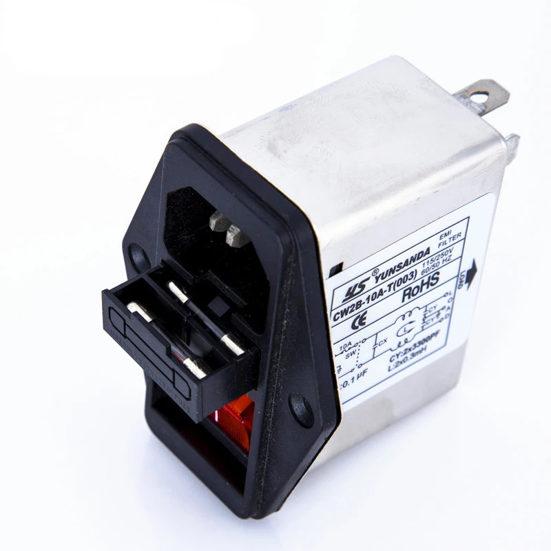 Emi Filter Power Connector | Socket Emi Filter | Power Emi Filter 10a ...