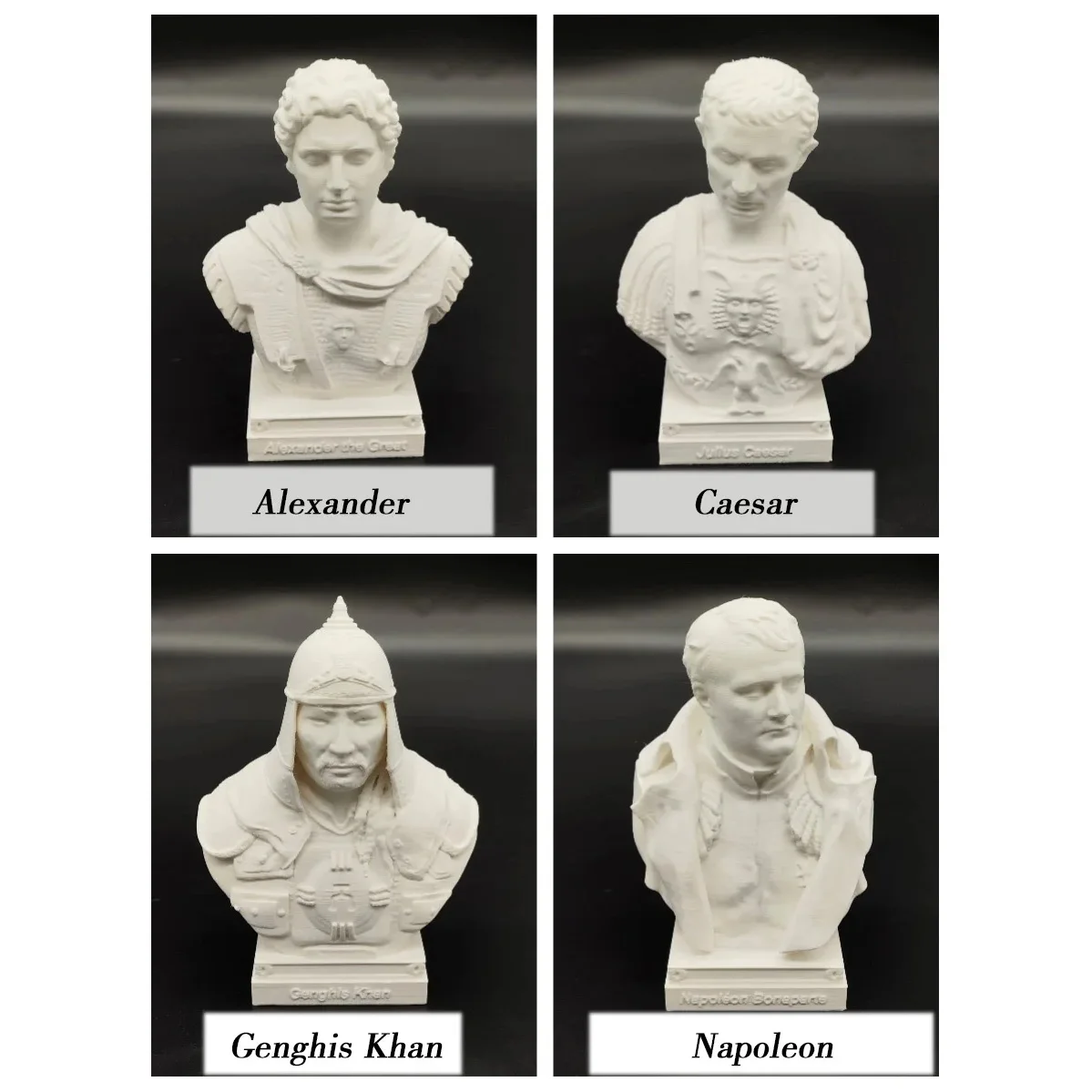 Alexander-Caesar-Genghis-Khan-Napoleon-statue-ornaments-imitation-plaster-model-Roman-retro ...