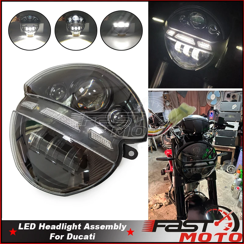 Ducati Monster 796 Custom Headlight
