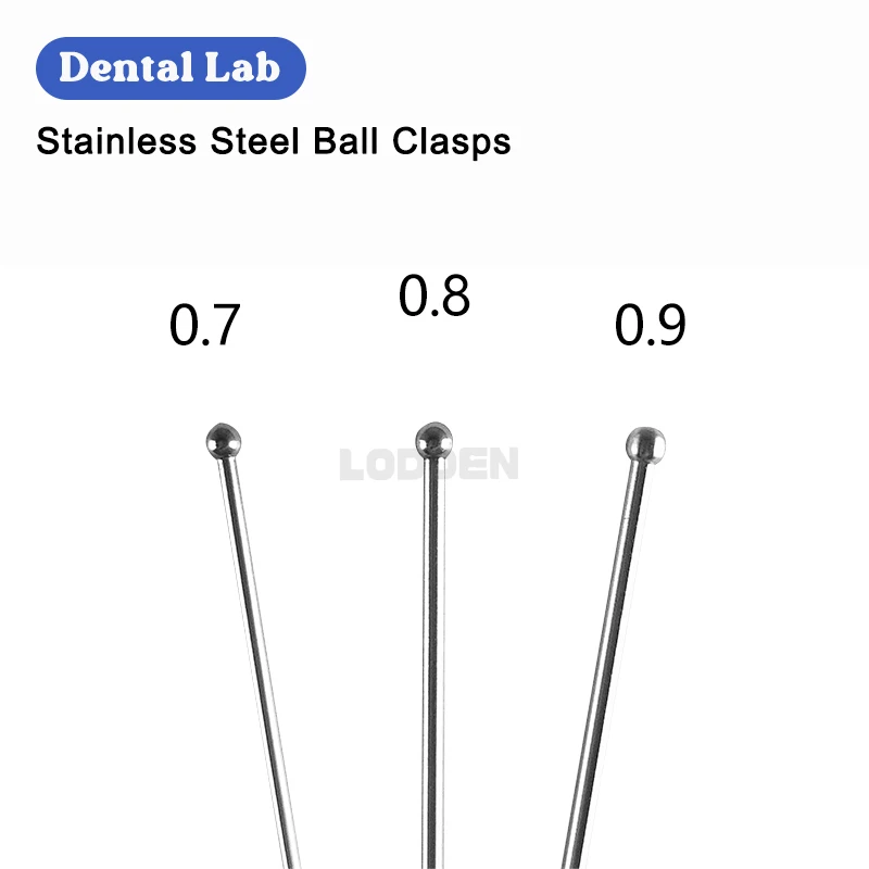 LODDEN-Dental-Lab-Stainless-Steel-Ball-Clasps-Wire-Clasps-Stainless ...