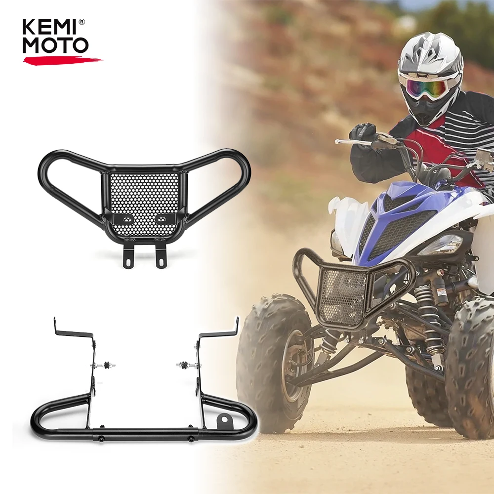 ATV-KEMIMOTO-Iron-Front-Rear-Bumper-Grab-Bar-for-Yamaha-Raptor-700-700R ...