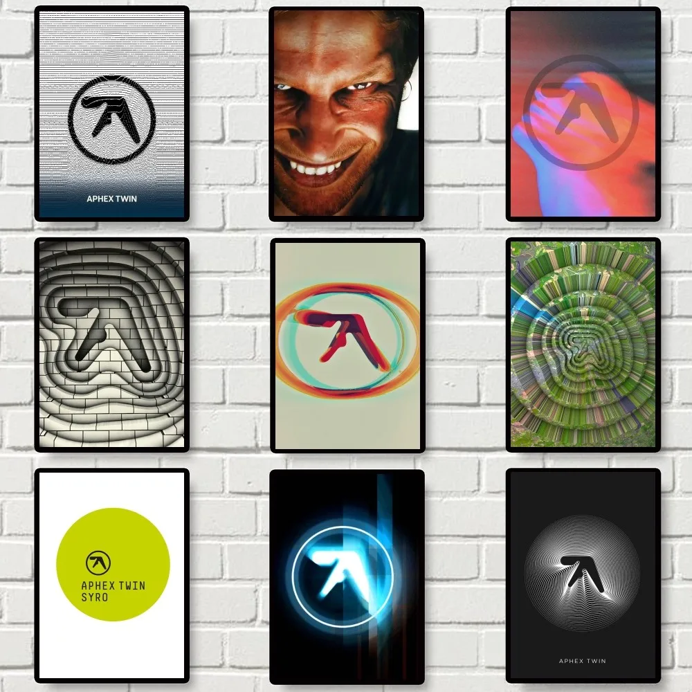 Dj-Aphex-Twin-Poster-Gallery-Prints-Self-Adhesive-Home-Decor-Decoration ...