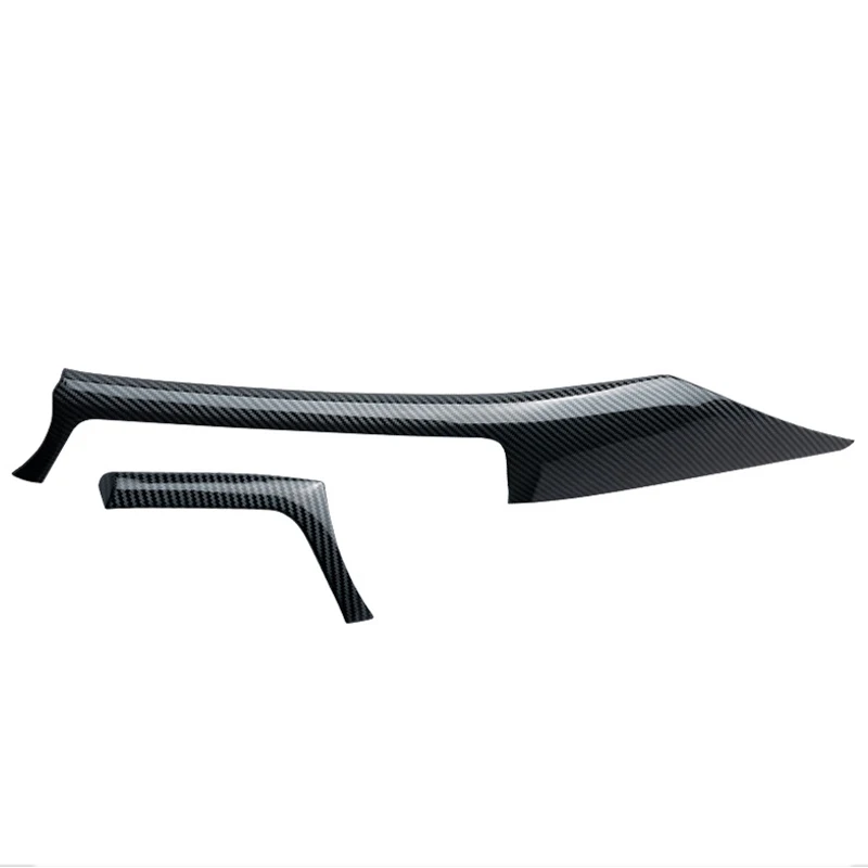 LHD Carbon Fiber Look Interior ABS Trim Center Control Panel Trim for ...