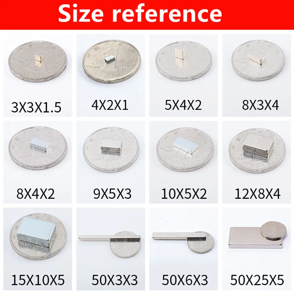 N52-5x4x2mm-magnet-Rare-Earth-Block-NdFeB-Neodymium-Magnet-Super ...
