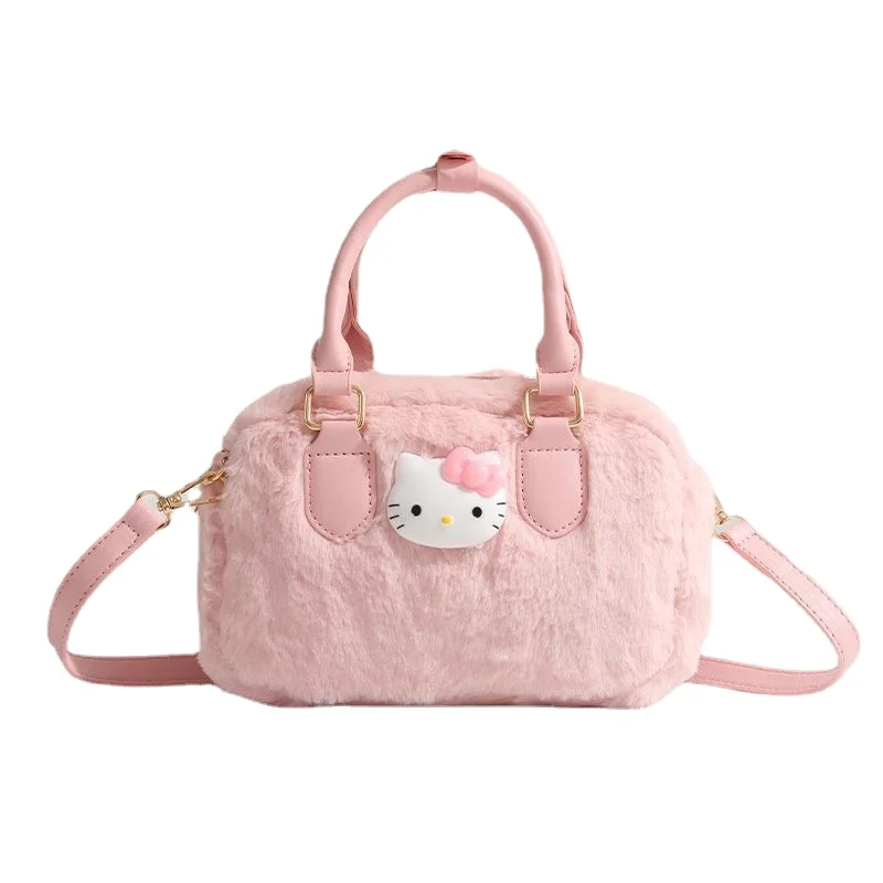 MINISO-Plush-Hello-Kitty-Handbag-for-Women-Fashion-Trend-Luxury-Brand ...