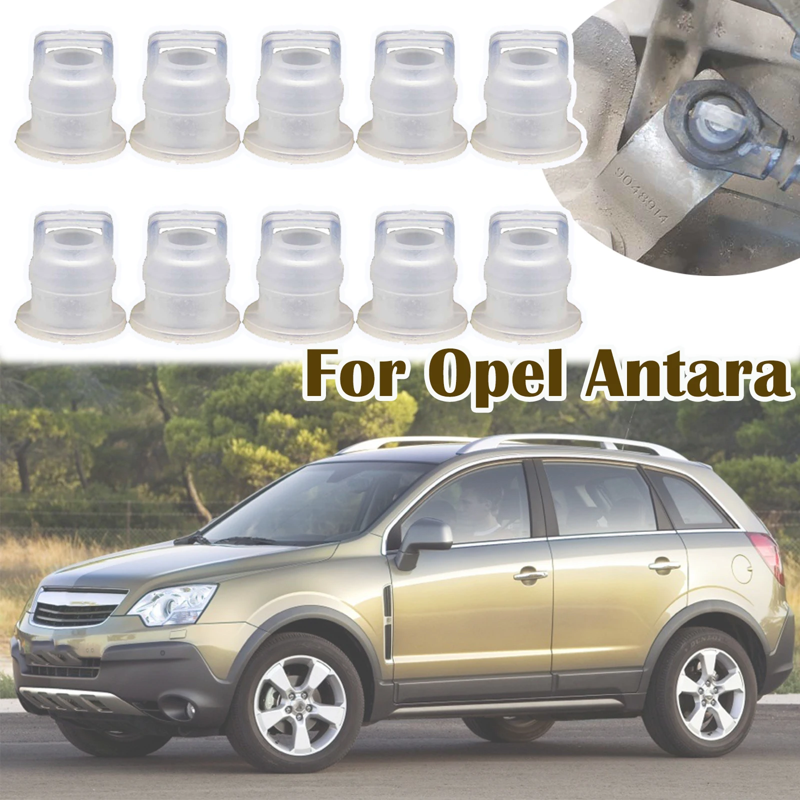 10X-For-Opel-Antara-Auto-Gearbox-Gear-Shift-Cable-Linkage-Bushing ...