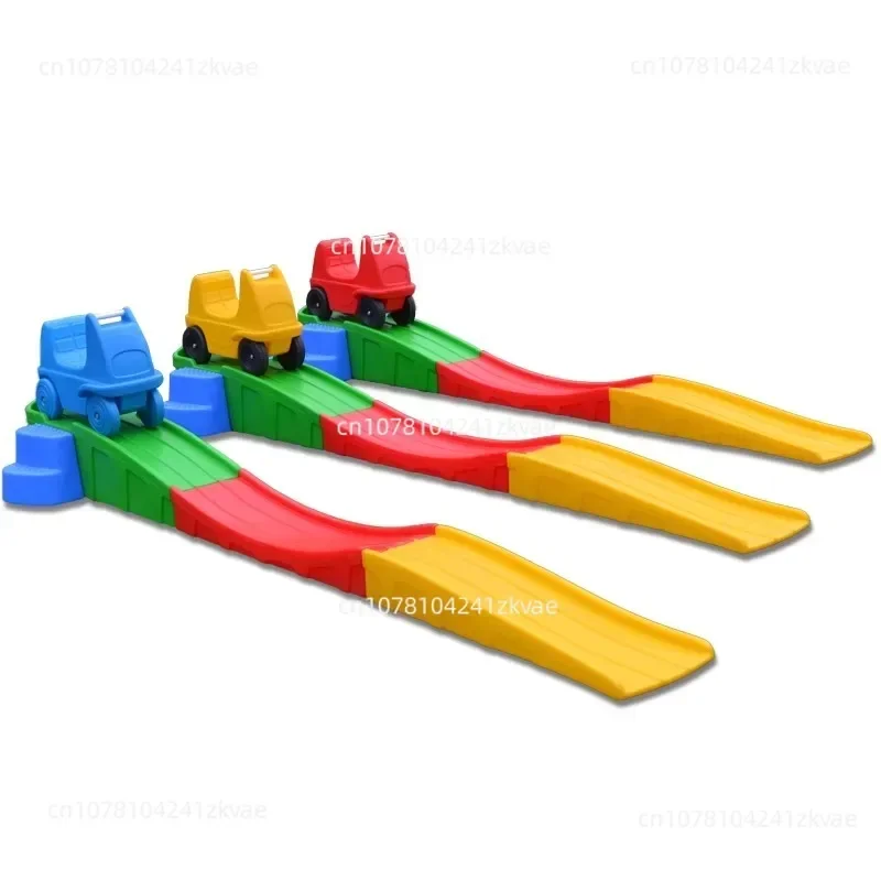 Three-section sliding lane rail car slide Trolley sliding sled slide ...