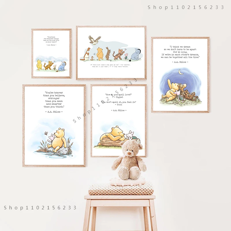 Disney-Winnie-The-Pooh-Christopher-Robin-Poster-Print-Piglet-Eeyore ...