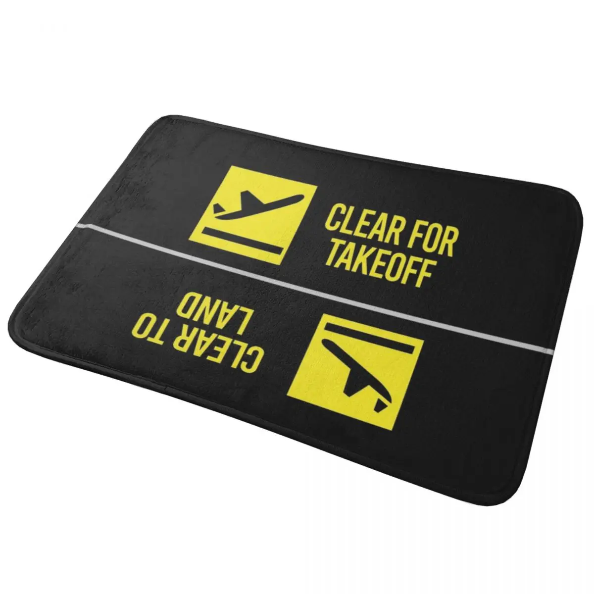 Clear-For-Takeoff-And-Landing-Doormat-Anti-skid-Super-Absorbent ...