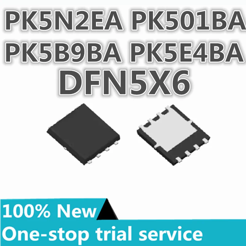 5-100pcs %New stock PK5N2EA PK501BA PK5B9BA PK5E4BA DFN5X6 N channel ...