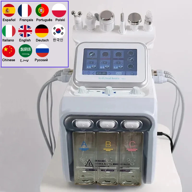 Hydra Dermabrasion Hydrafacial Machine Water Spray Facial Hydro Peel Rf ...