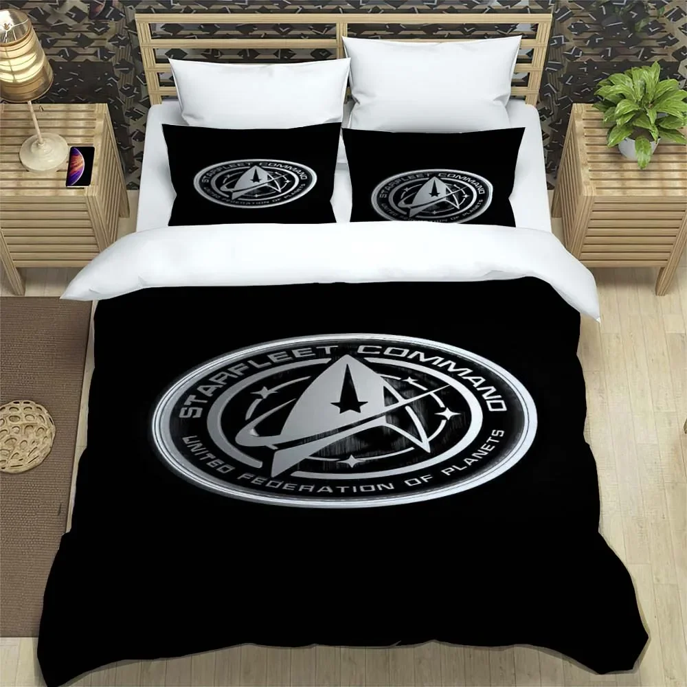 Movies-S-Star-Trek-Logo-Sheets-Quilt-Covers-Bedding-Dormitory-Sheets-Three-piece-Bedding-Set ...