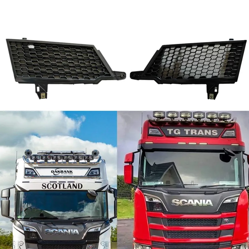 스카니아 트럭용 전면 그릴 장식 커버 패널, G 시리즈 P 시리즈 G500 S730 P500 Oem 2307654 2307660 ...