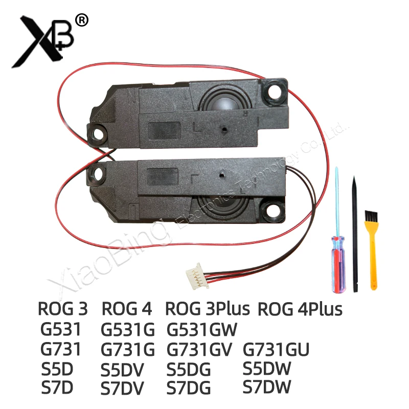 New-1Pair-Laptop-Speaker-Left-Right-For-ASUS-ROG-3-3Plus-4-4Plus-G531G ...