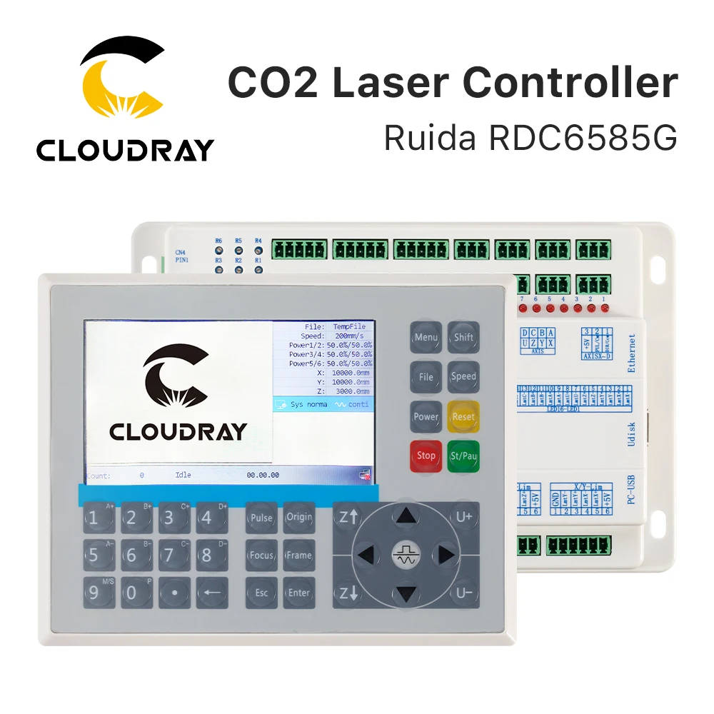Cloudray Ruida RDC6585G Laser Controller 8 Axes Motion Control for Co2 ...