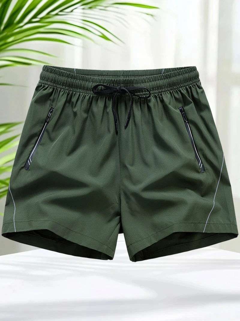 Quick Dry Shorts Men with Zipper Pockets Lightweight Flexible ...