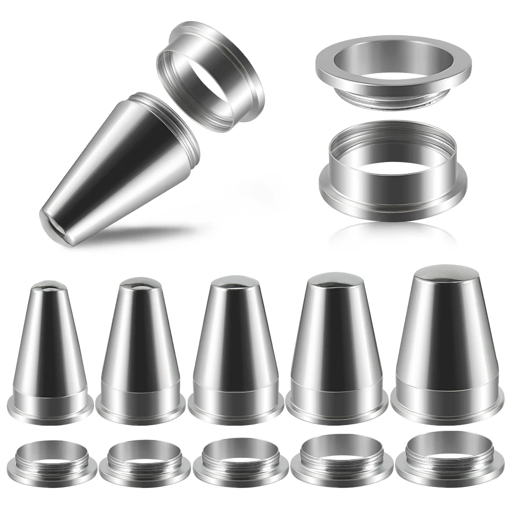 Set-Surgical-Steel-Big-Size-Tapers-Plugs-Ear-Expander-Tunnel-Piercing ...