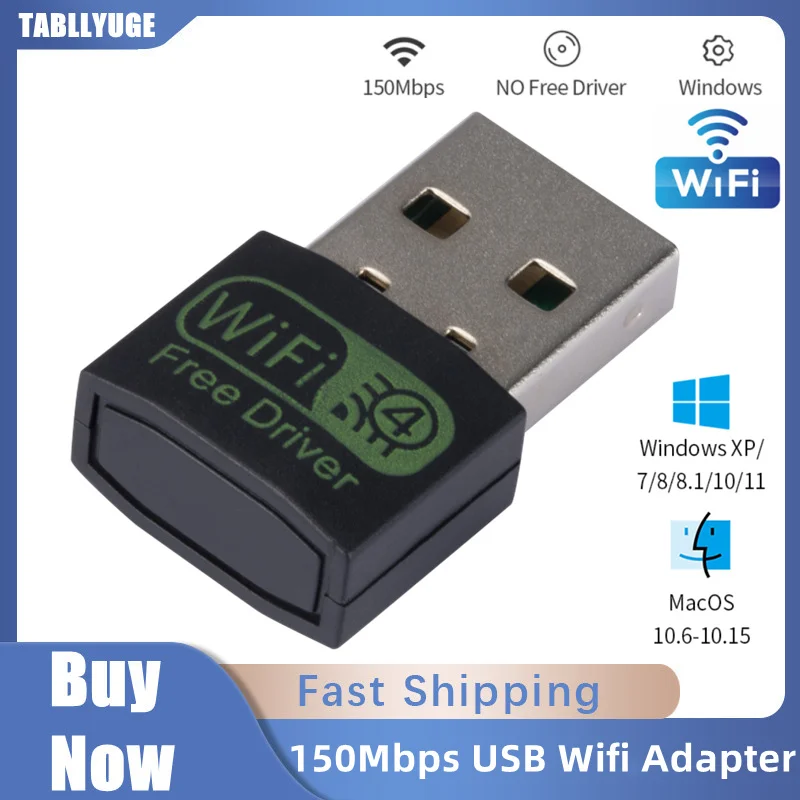 150Mbps-Mini-USB-Wifi-Adapter-2-4G-Dual-Band-802-11b-g-n-Wireless ...