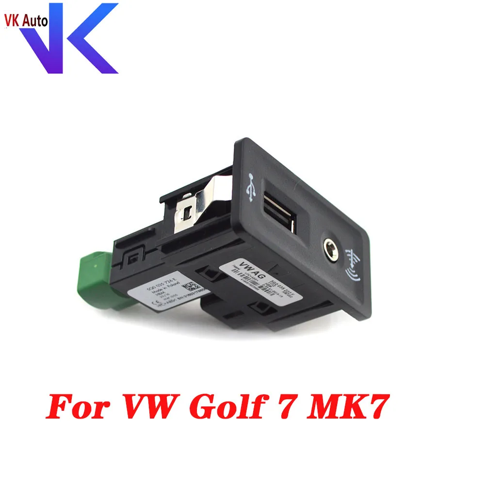 For Vw Golf 7 Mk7 Vii Carplay Media Usb Aux Switch Mib2 Mdi Usb Ami ...