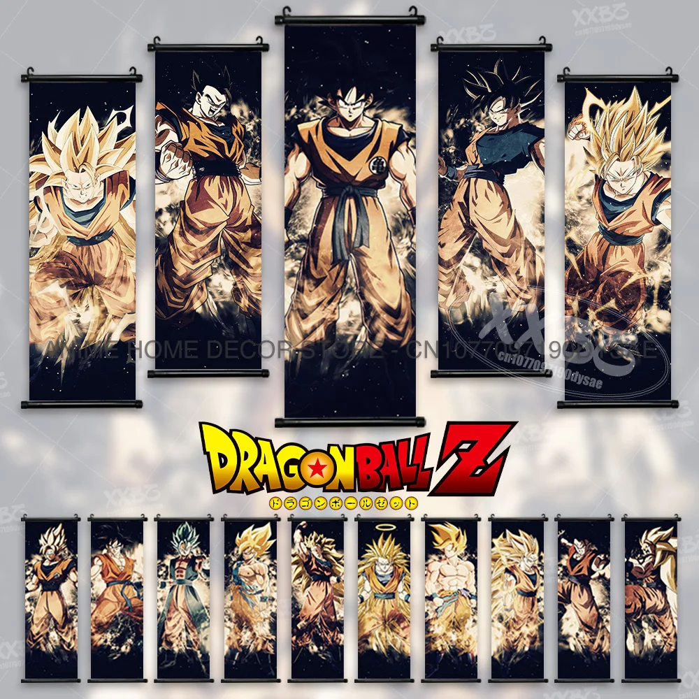 Dragon-Ball-Z-Posteri-Anime-Son-Goku-Kayd-rma-Resim-Goten-As-l-Boyama ...