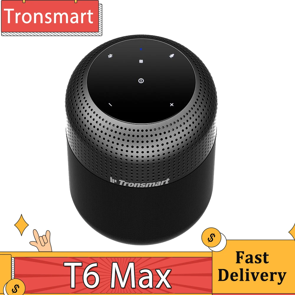 Tronsmart-T6-Max-Bluetooth-Speaker-60W-Home-Theater-Speakers-TWS ...