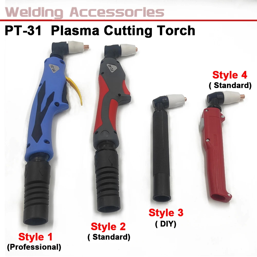 공랭식 플라즈마 절단기용 금속 절단기, PT 31 토치 인버터, 30 50A, PT31 HF 플라즈마 절단 토치 ...