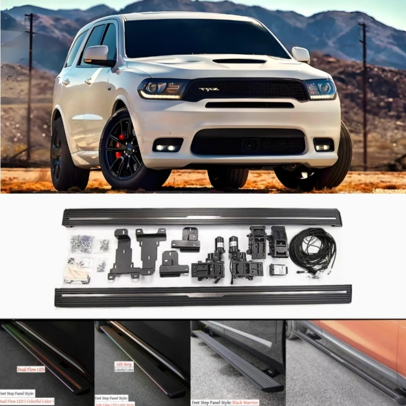 For Dodge Durango 2018-2026 Electric Running LED Running Board ...