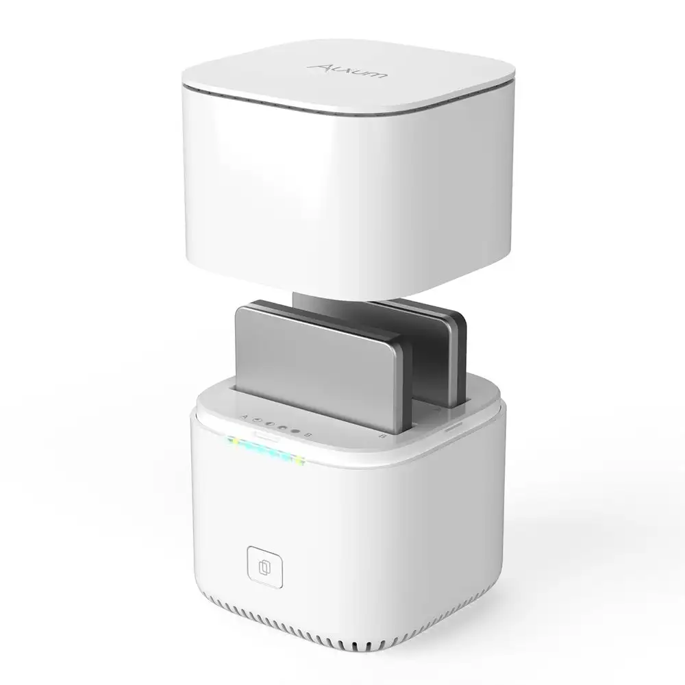 USB C 3.0 To SATA Dual-bay SSD Hard Drive Docking Station for 2.5 Inch