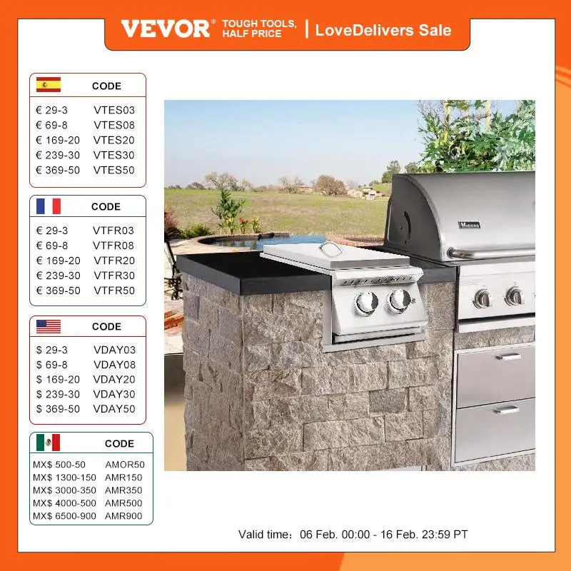 VEVOR-Outdoor-Finishing-Frame-0-06-Thick-Stainless-BBQ-Frame-12-x18-for ...