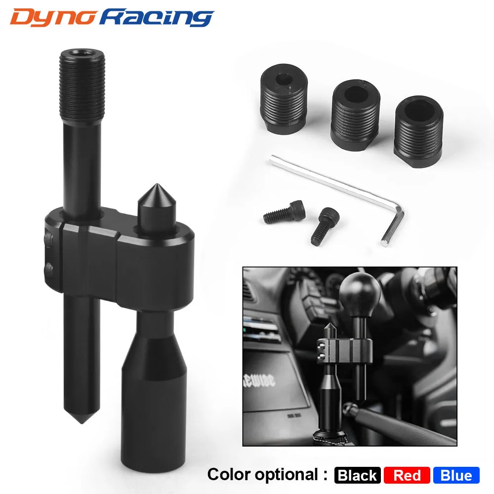 M18*1.5 Car Aluminum H Type Shift Knob Extension Adjustable Extender ...