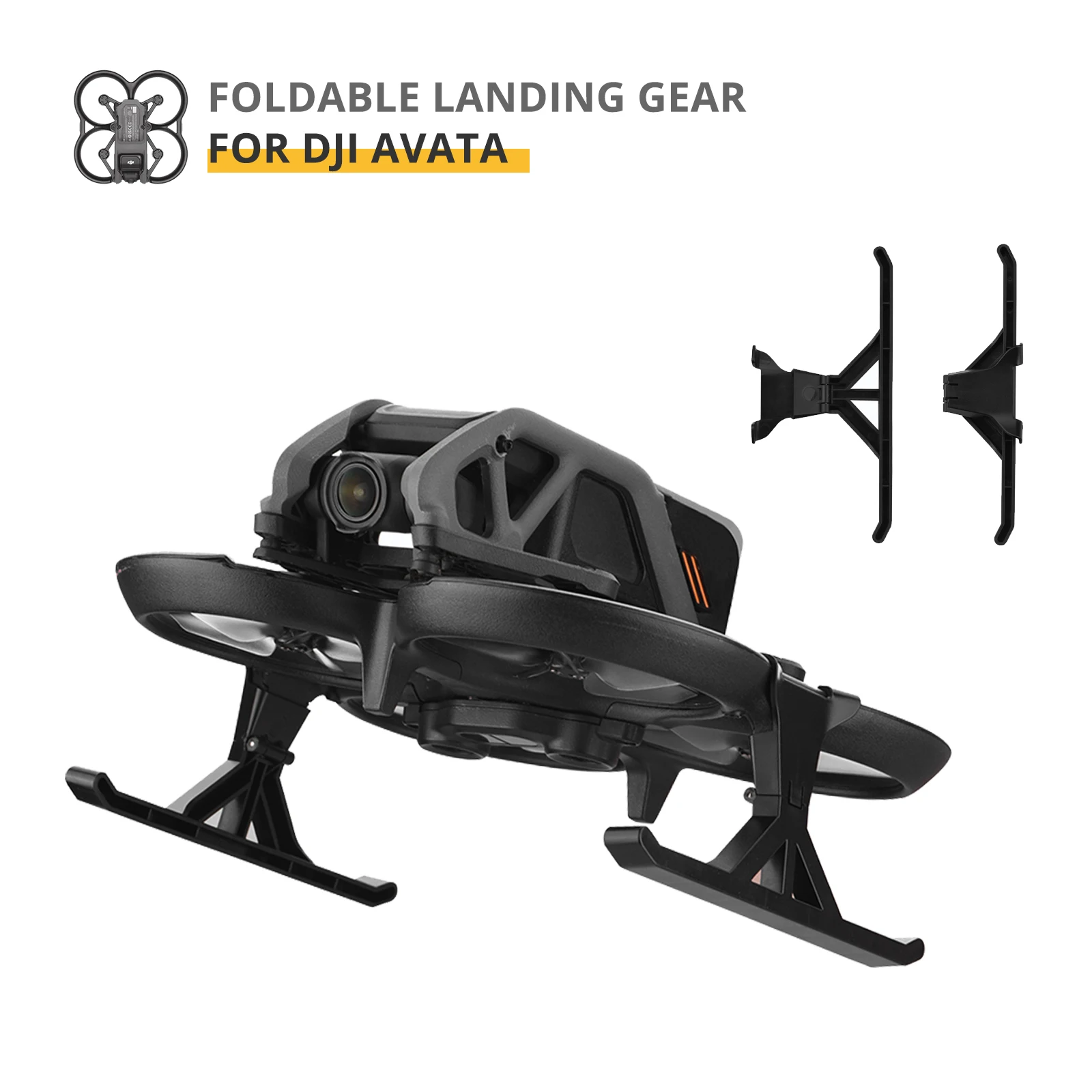 Landing Gear For Dji Avata Foldable Lightweight Effective Heightening ...