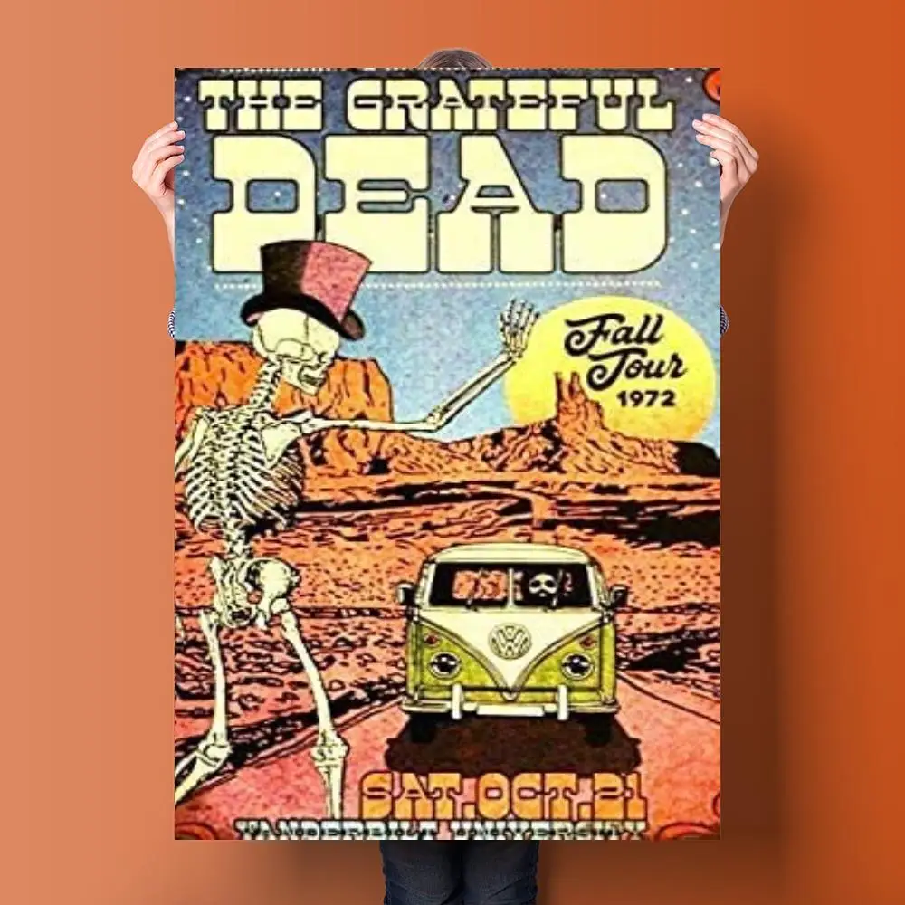 Grateful Dead Band Poster