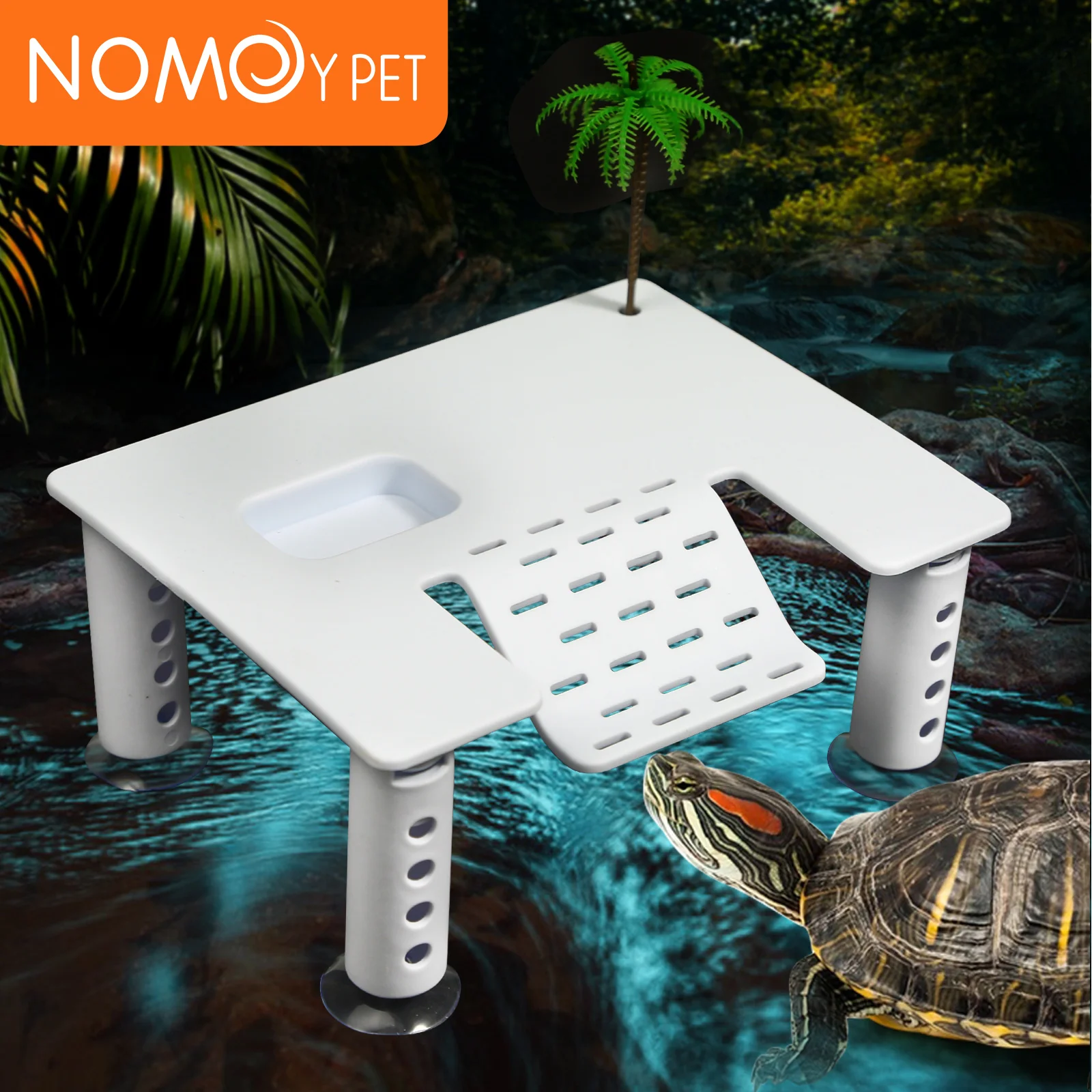 Reptile-Resting-Platform-Amphibian-Floating-Stand-Turtle-Sunbathing ...