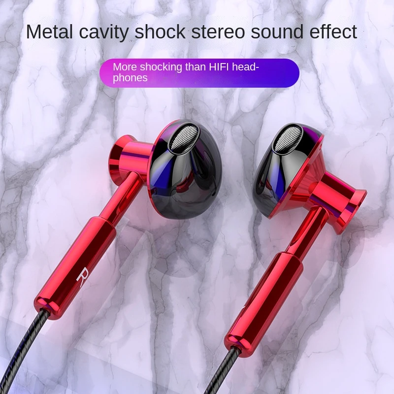 Fashion Genuine Metal Wire Controlled Tuning Wired Headset 3.5mm Round ...