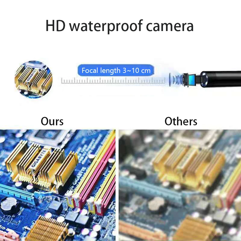 Professzionális Wifi Fish Camera 10M Hd Víz Alatti Kamera 8Led ...