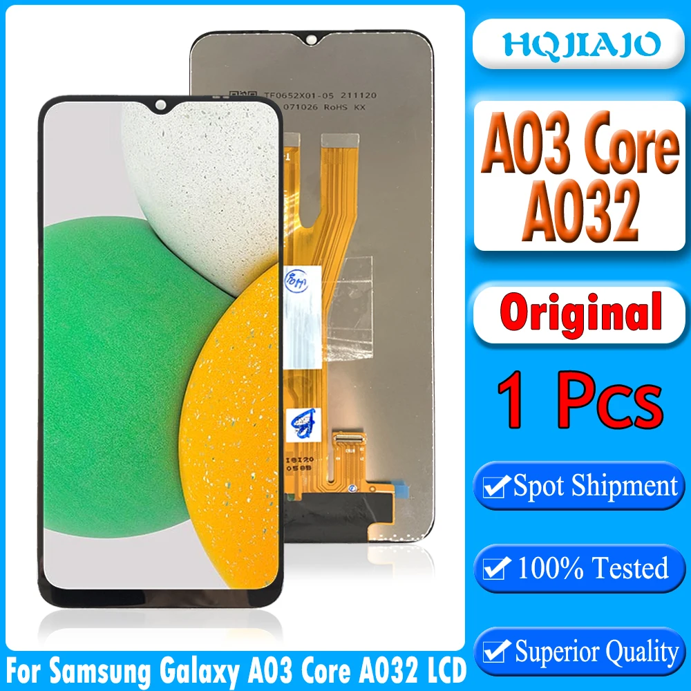 6.5'' Original LCD For Samsung Galaxy A03 Core A032 LCD A032M A032F Display Touch Screen ...