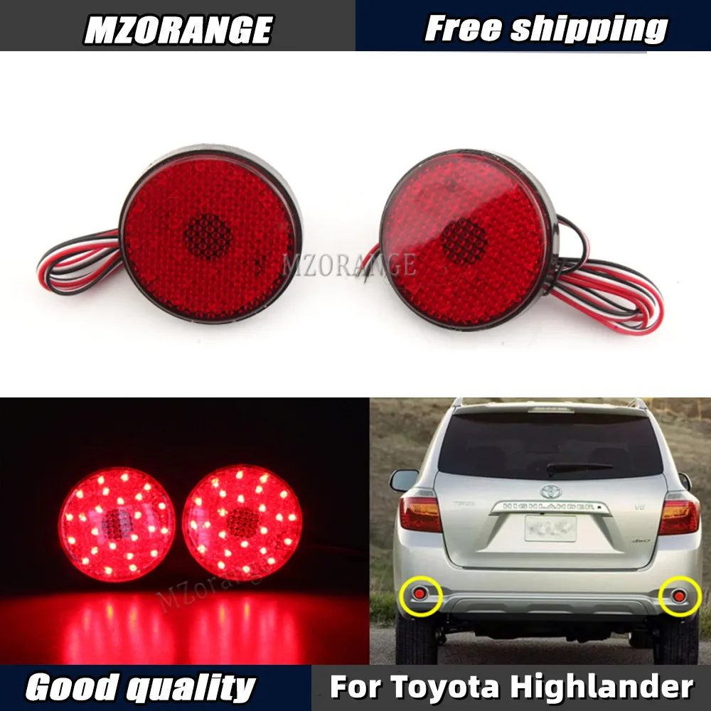 LED-Rear-Bumper-Lights-for-Toyota-Highlander-Sequoia-ZRR70-Noah-Voxy ...