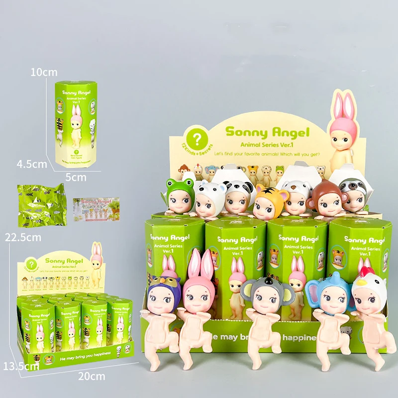 Caja ciega de Sonny Angel favorita, 12 piezas, serie de animales de ...