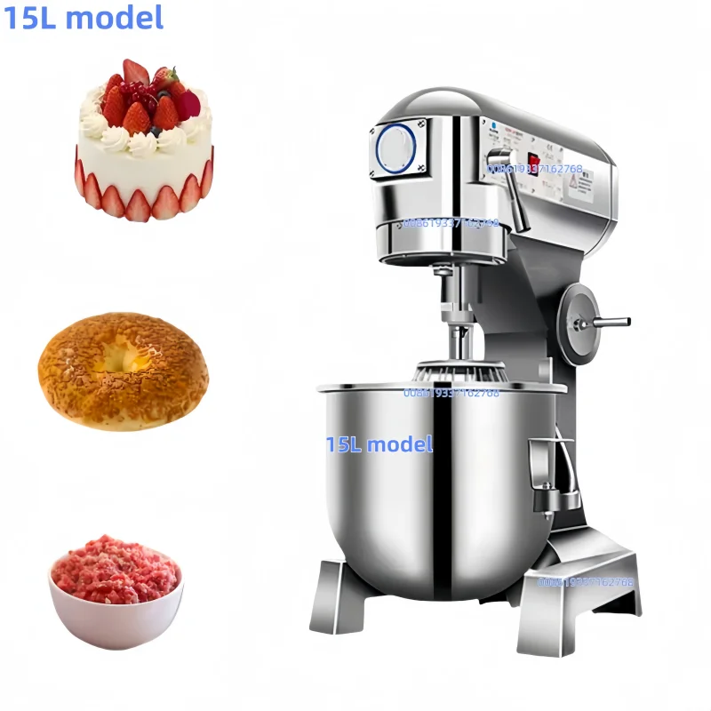 Commercial Cream Egg Whisk Mixer Processor Kitchen Food Stand Blender ...