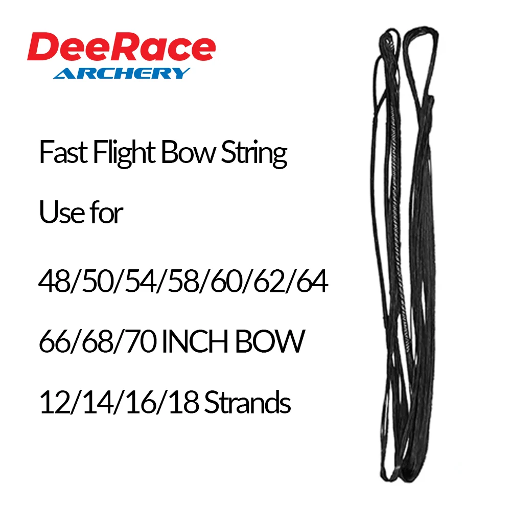 DeeRace-Recurve-Bow-String-Fast-Flight-BCY-652-Material-12-14-16-18-20 ...